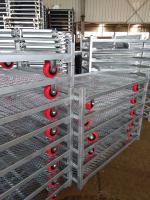 China Expanded Mesh Dutch Plant Trolley Heavy Duty 1350*565*1900MM Size for sale