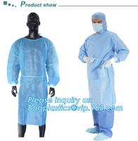 China Sterile blister packing for SMS/PP surgeon Gown,  Protective Sterile Hospital Disposable Medical, Nonwoven Medical Clot for sale