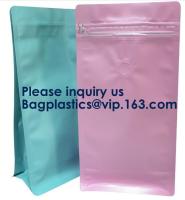 China Square Bottom Plastic Ziplock Stand Up Pouch Chocolate Bar Snack Food Packaging Bag,Moisture Barrier Bag Esd Metalized S for sale