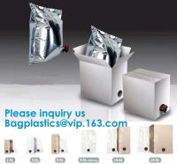 China Foil Stand Up Bag In Box For Juice,Standing Plastic Pouch Spout Proof Juice Water Bag In Box,5L/10L/20L Transparent/VMPE for sale