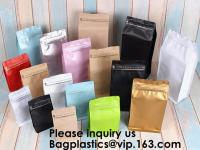 China Matte Stand-Up Food Grade Design Storage Ziplock Bags (3oz (5