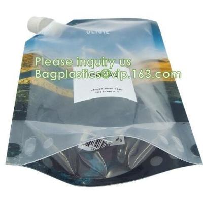 China Flat Bottom bag Self sealing bag aluminum foil bag Spout & nozzle bag Quad seal bag  Biodegradable, Compostable, Corn st for sale
