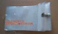 China Self Seal Zip Lock Transparent Compound PP Sock bag， pp plastic zip lock bag with metal hang hole, hanger hook, frosted for sale