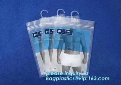 China Hook Top zip plastic bag food packaging/ 3 side seal zipper bag/ stand up pouch ziplock bag for meat,pork,beef,sea food for sale