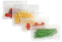 China Reusable cheap wholesale plastic peva food storage bag,Reusable silicone safe PEVA food storage sandwich bag bagplastics for sale