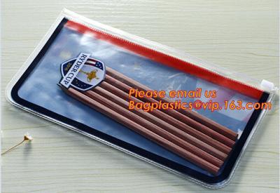 China Printed PVC LDPE ziplock bags slider zip lock plastic bag, vinyl toiletry zipper bag pvc slider bag for sale