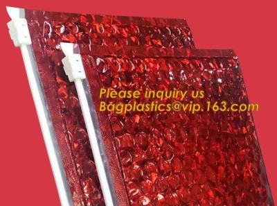 China Custom ziplock zipper bubble bag/bubble slider bag,Shielding Bag Aluminum Foil Bag Metallized Foil Bag Nylon Vacuum Bag for sale