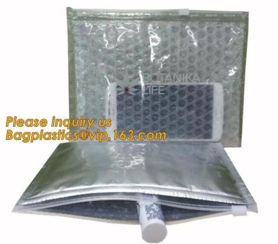 China Factory Transparent Cosmetic Ziplock clear bubble bags/Hot sale Slider Zipper Bag,wholesale metallic glossy holographic for sale