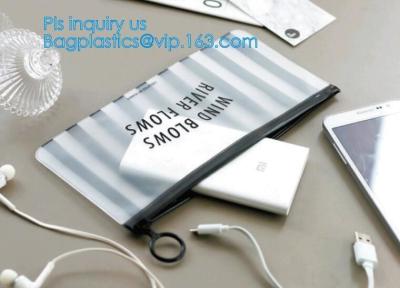 China swimwear packaging bags, slider zipper pvc pouch glitter clear plastic vinly ziplock bag, biodegradable pvc plastic slid for sale