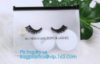 China Slider Packaging waterproof promotion Zipper bag, Sinicline pvc mini plastic zipper cosmetic slider zip bags with print for sale