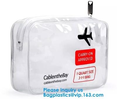 China PVC Transparent Cosmetic Bags Women's travel Waterproof Clear Wash Organizer Pouch Beauty Makeup Case Accessories for sale