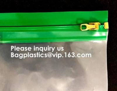 China Manufacturer Custom Printing Plastic Ziplock Clear A4 A5 File Document Zip Bag Pouch,zipped pouch, spouted pouch, 3 side for sale
