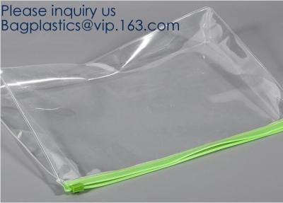 China Bathroom Eco friendly Transparent EVA Zipper Bag Travel Plastic Cosmetic Bag,frosted white eva makeup bag with zipper for sale