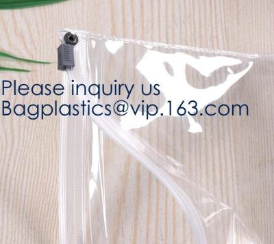 China Custom Logo Zip Lock Transparent PVC EVA Cosmetic Bag,Reusable EVA swimwear bag with ziplock in various colors, bagease for sale