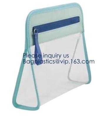 China Oxo Bio Degradable Eco-Friendly Pvc Clear Plastic Ziplock Bag With Handle,Toothpaste Travel Toothbrush Bag Portable Pvc for sale