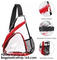 China Clear PVC backpack Stadium Approved Transparent Backpack,School Backpack Bag, Transfer Backpack Fashion transparent for sale
