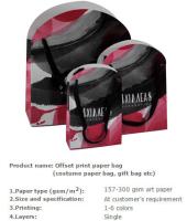 China Glossy cardboard luxury paper garment carrier bag wholesale,Medium luxury shopping paper carrier gift bag wholesale for sale