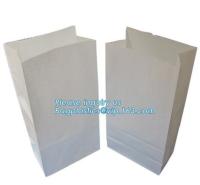 China wholesale bread paper bag for customer blank paper bag,greaseproof printed bakery bread packaging plastic paper bags wit for sale