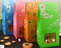China Food Paper Bags Direct Supplier for Bakery with Clear Window, Grease-proof Bakery OPP Window Paper Bags, bakery pack for sale