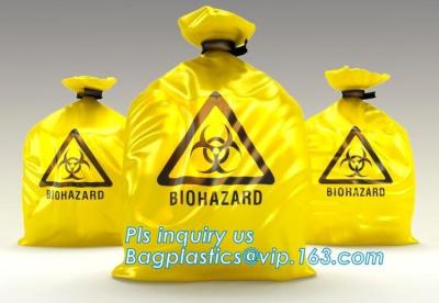 China Color Custom Super Large Biohazard Waste Bag, Biohazard Collection Bags/Custom Colored sterile medical bags bags for Lab for sale
