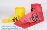 China Colored Biodegradable Clinical Waste Bags Medical Biohazard Waste Bag, Customized A3 Medical Biohazard Autoclave Bags for sale