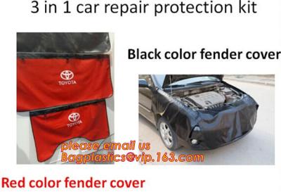 China Car Fender Covers Protect Paintwork Magnetic Wing Bonnet Paint Auto Repair， Wholesale New Design Car Magnetic Fender Cov for sale