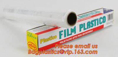 China surface protection PE best fresh cling film, China stretch cling wrap manufacturer pe food wrap with sample for sale