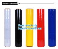 China PE Colored Shrink Wrap Stretch Film, PE Mini Stretch Banding Film, industrial stretch plastic cast packaging film for sale
