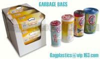 China Gallon Trash Bags Small Garbage Bags Waste Basket Bin Liners Bags for Bathroom, Kitchen, Office, Home Bedroom,Car-Clear for sale