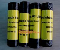 China Recycling Bags,Heavy Duty Black Garbage Bag for Indoor Or Outdoor Use 46x54 Made in China, Bagease, Bagplastics, Pack for sale
