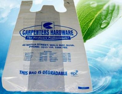 China T-Shirt Style Carry Bags for Trash Or Grocery - Super Strong Holds 25 Pounds Tie, multipurpose bags, bagease, bagplastic for sale