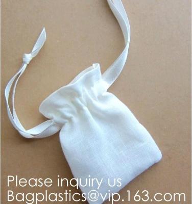 China Wedding Party Favor Gift Drawstring Bags 100% Cotton Pouch,Fabric Reusable Drawstring Gift Bag | Eco-Friendly Alternativ for sale