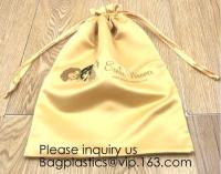 China Satin Gift Bag Drawstring Pouch Wedding Favors Bridal Shower Candy Jewelry BagsTravel, Wedding, Birthday, Housewarming a for sale