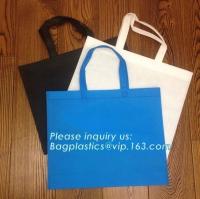 China Cheap promotional colorful ultrasonic 90g non woven bag/eco friendly document tote bag, Factory Price High Quality Lamin for sale