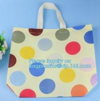 China Wholesale Reusable Tote Shopping non woven bags in dubai, Fashion Laser Non Woven Bag with Customized Printing Metallic for sale