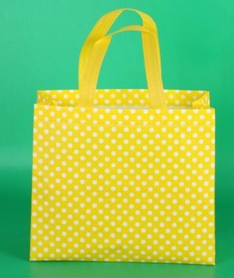 China newest style non woven bag for shopping with fashional, Promotional custom metallic laminated non woven bag, fabric reus for sale