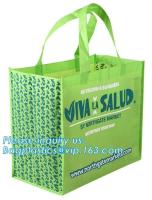 China High Quality Custom Printing Recyclable Laminated PP Non Woven Bag, Customized LOGO print recycled foldable non woven ba for sale