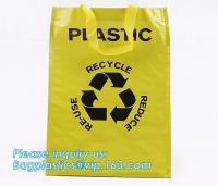 China Design Custom Promotion Wholesale Recycled Shopping Foldable Printing PP Woven Bag,Laminated Blue Eco Fabric Tote Pp Wov for sale