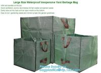 China large size waterproof inexpensive yard garbage bag,PE Woven Potato Planter Growing Bag,potato plant garden PE Woven grow for sale