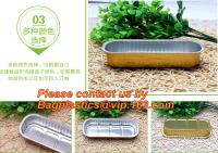 China Disposable aluminum foil container /plate/pan/take away food packaing for sale