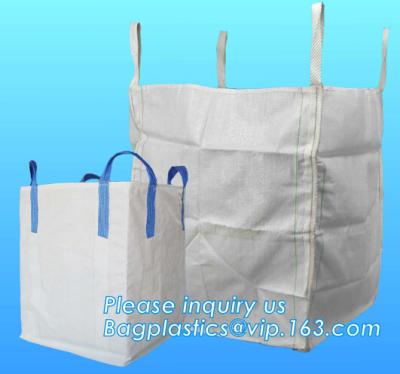 China U-type competitive price 100% PP breathable bulk big woven fibc bags mesh jumbo bag for firewood potato, BAGPLASTICS, for sale