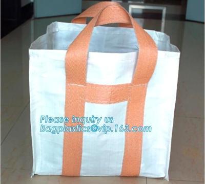 China Top quality 100% PP woven jumbobig tonbag for transportation,PP woven big bag for firewood, for sand, for grains 500kg 1 for sale