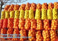 China PE raschel mesh net bag,Fruit Vegetable Potato Bag / PP PE Mesh Bag / Raschel Leno Mesh Bag for Packing onions potatoes for sale