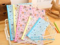 China PVC file bag pencil case file folder documents filling bag office school suppllies stationery bag, A4 zipper stationery for sale