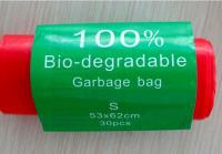 China 100% Biodegradable Compostable Grocery Shopping bag T-Shirt Bag for Take Out, compostable doggie poop bags for sale