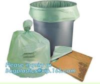 China Biodegradable disposable compostable plastic bag and corn starch bag, Eco friendly biodegradable compostable plastic bag for sale