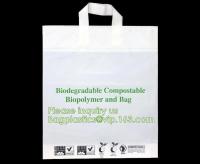 China corn starch based biodegradable shopping bags, Bio-organic fertilizer, eco bags, bio bags, biopolymer, potato starch pac for sale