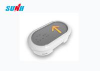 China Plastic Material Braille Lift Buttons Yellow Light Color Easy Installation for sale