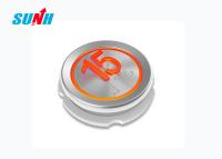 China Mirror Polish Replacement Elevator Buttons Customized Size DC12V / DC24V Voltage for sale