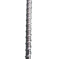 China Single 0.5-0.8mm Extruder Screw Barrel For Plastic Machinery for sale